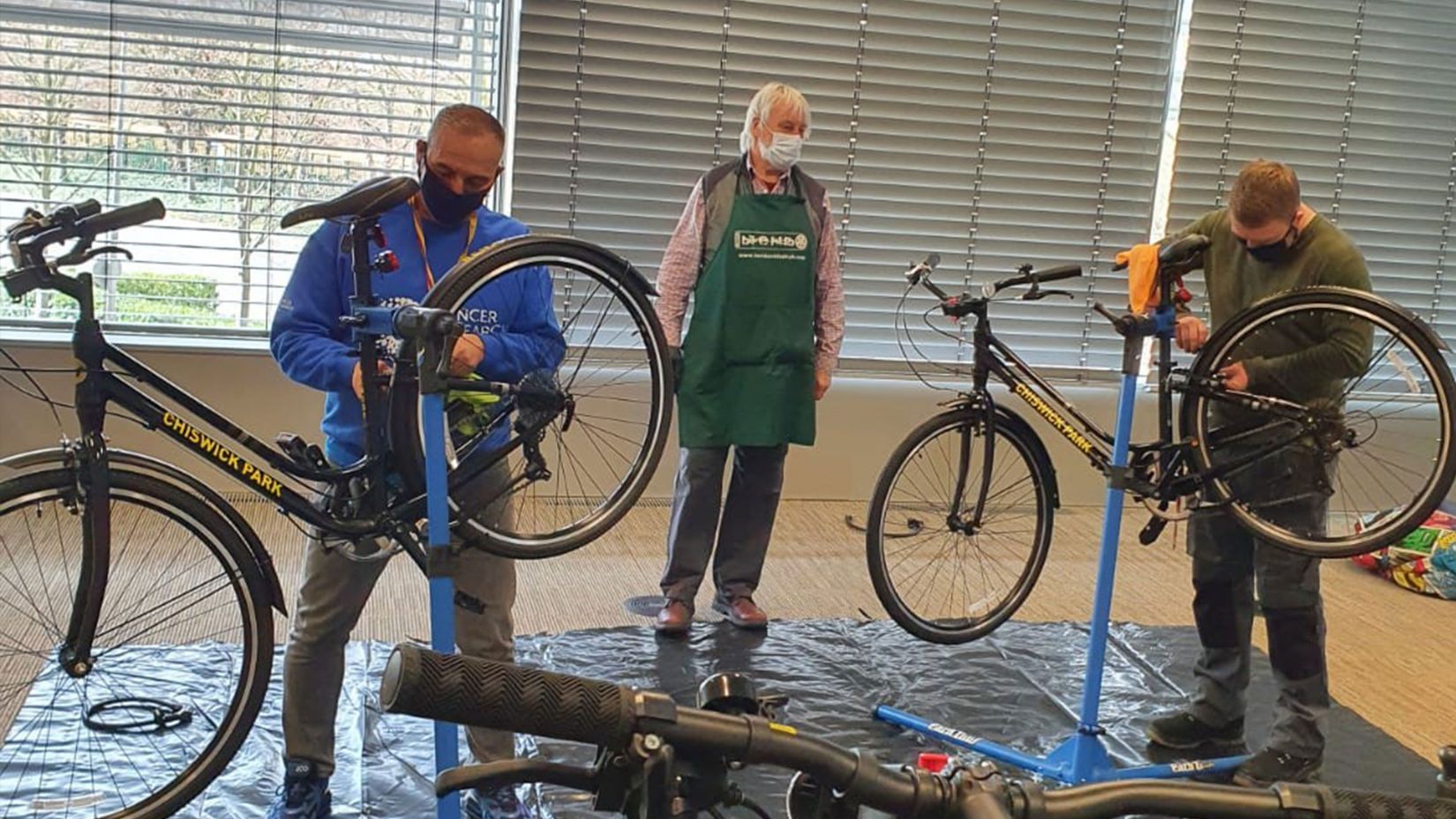 ENJOY-WORK UPSKILLS TEAM WITH BIKE MAINTENANCE COURSE - Chiswick Park