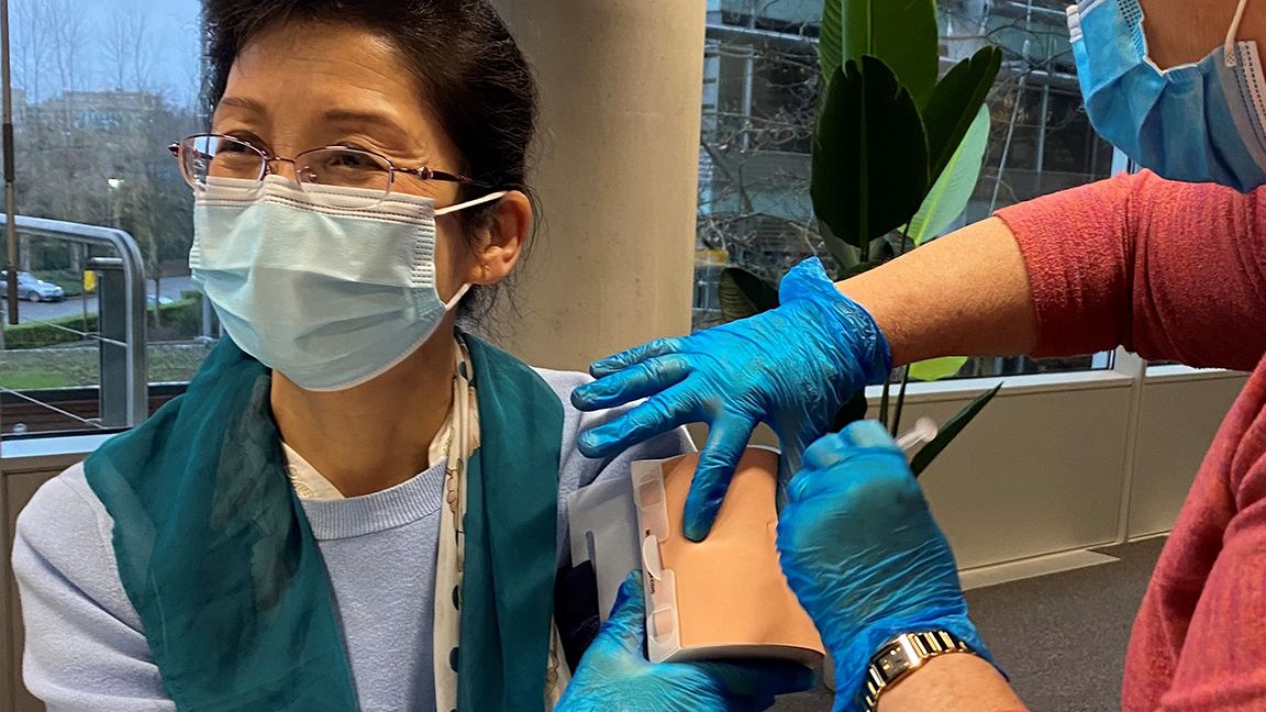 VACCINATION TRAINING AT CHISWICK PARK HELPS FIGHT THE COVID-19 PANDEMIC ...